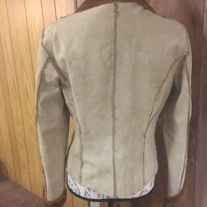 Frequency | Jackets & Coats | Suade Leather Jacket | Poshmark